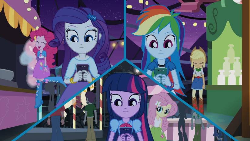 My Little Pony: Rainbow Rocks Music Videos, Photos and Clip