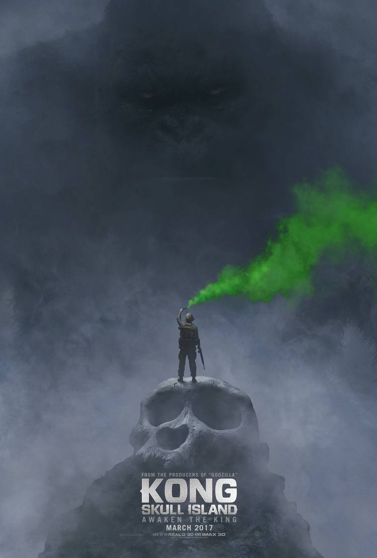 King Kong Revealed in Skull Island Comic-Con Poster