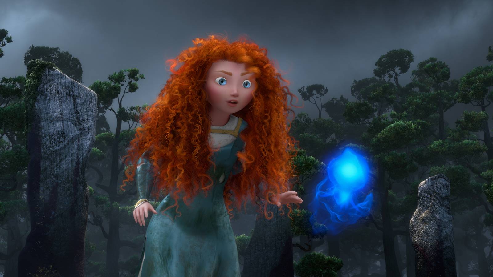 Disney Pixar's Brave Scottish Warrior Character Photos