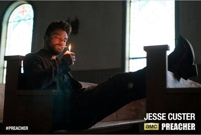 First Look at Arseface in AMC's Preacher