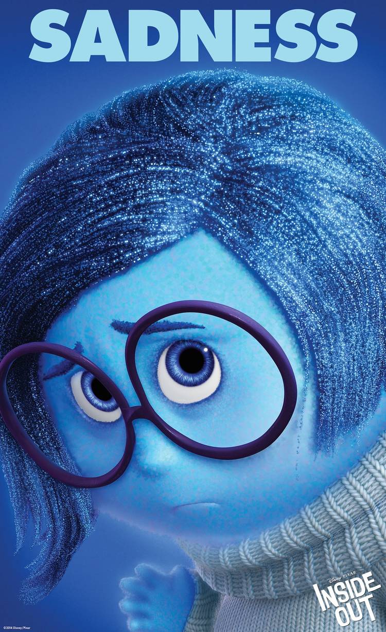 Inside Out Preview and Character Poster Introduce Sadness
