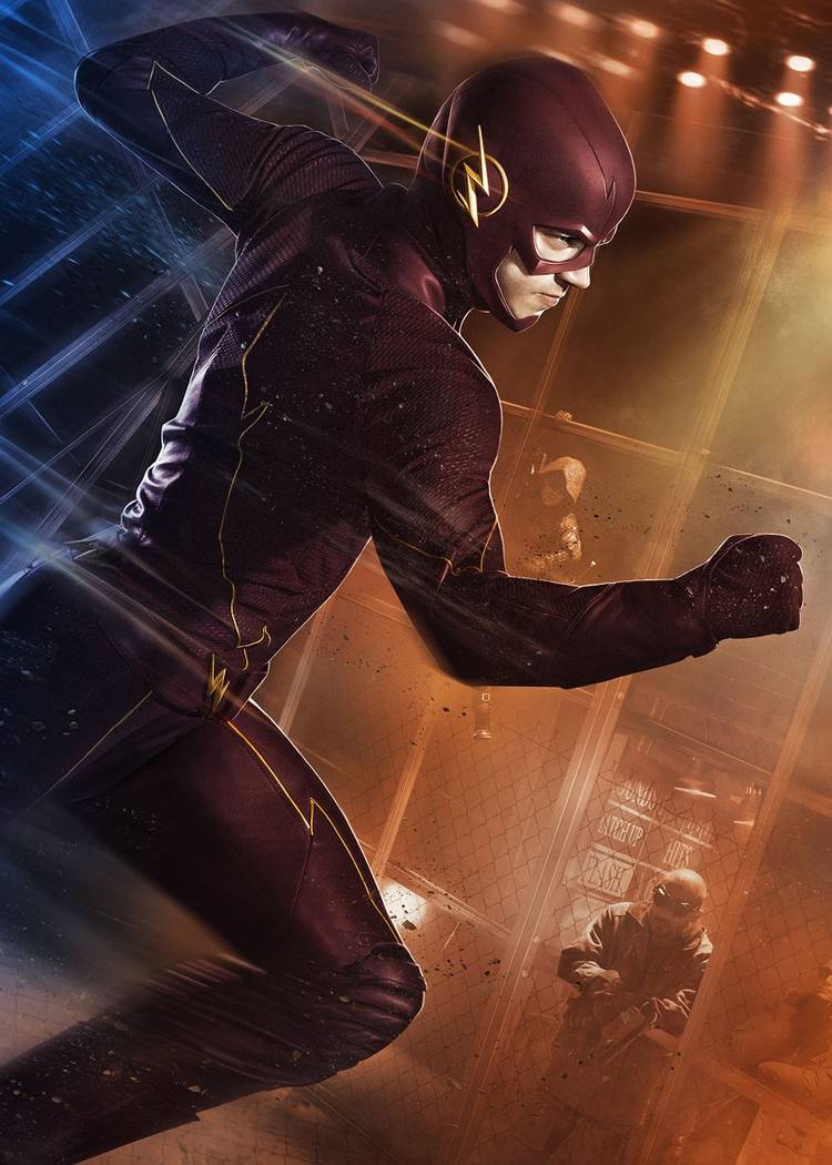 Arrow and The Flash Get Superhero Fight Club Posters
