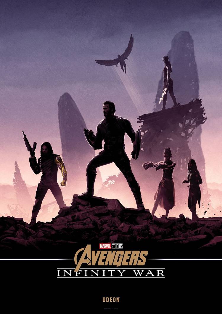 5 New Infinity War Posters Unfold a Sprawling Thanos Standoff