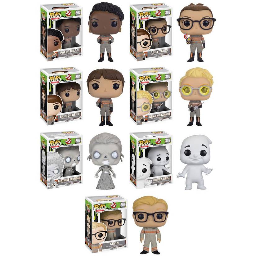Ghostbusters Funko Pop Toys Reveal New Villain Rowan's Ghost