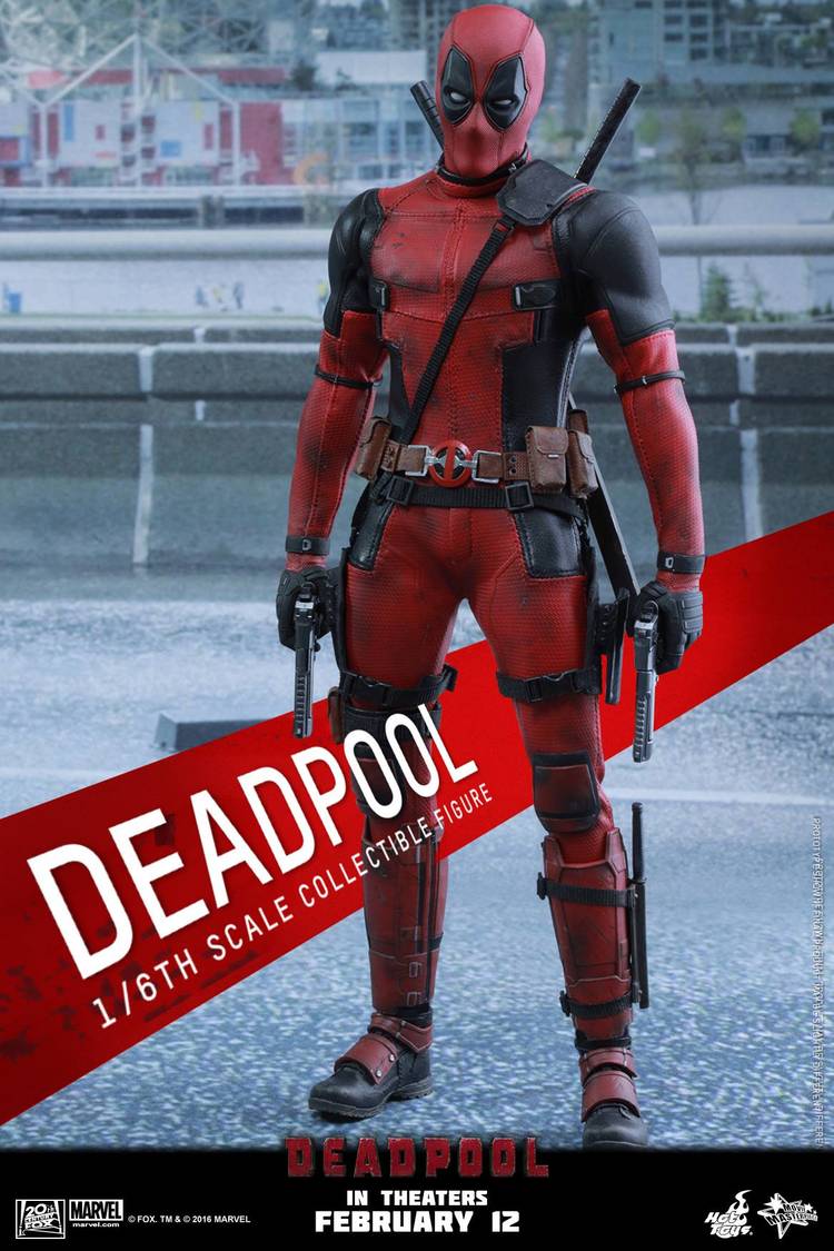 Deadpool Hot Toys Action Figure Unveiled