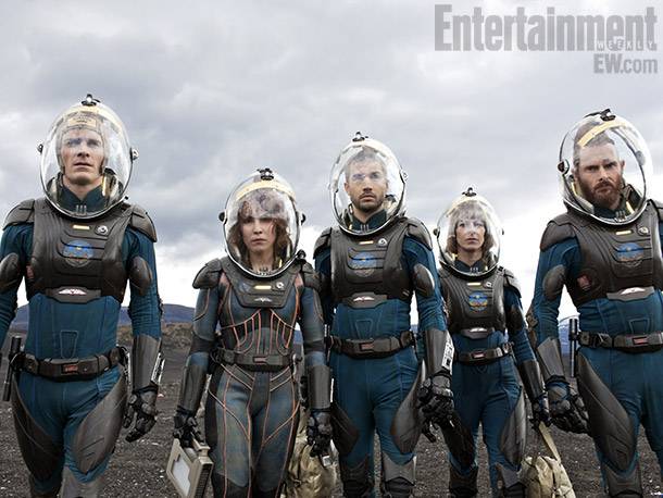 17 Prometheus EW Photos with Noomi Rapace, Michael Fassbender, and ...