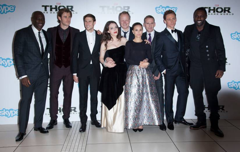 Thor: The Dark World Cast Interview with Chris Hemsworth and Natalie ...