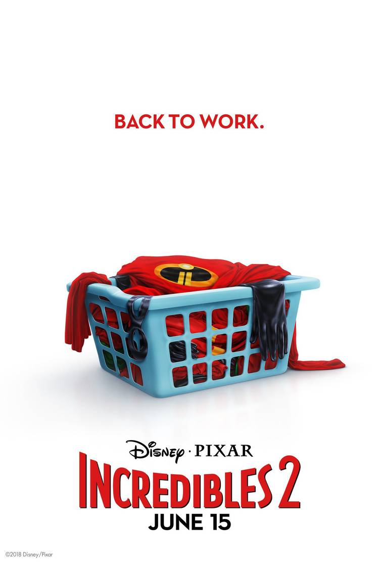 Incredibles 2 Poster: Pixar's Superhero Family Is Going Back to Work