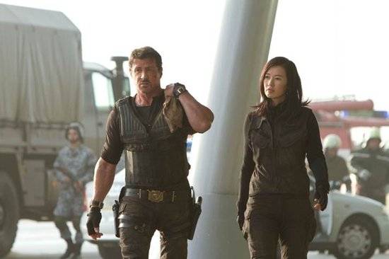 The Expendables 2 Photos Featuring First Female Member Yu Nan