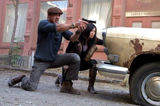 The Expendables 2 Photos Featuring First Female Member Yu Nan