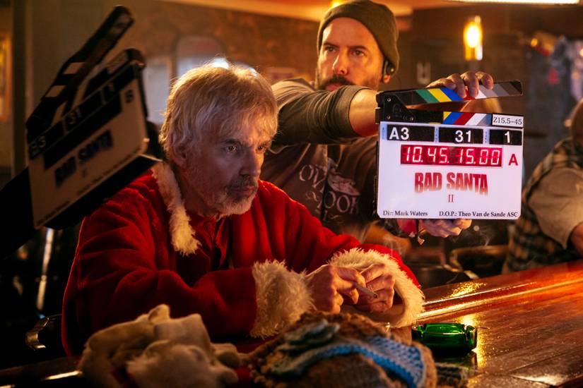 Thurman Merman Returns in First Bad Santa 2 Photos