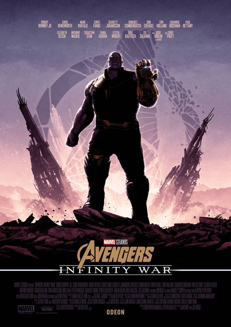 5 New Infinity War Posters Unfold a Sprawling Thanos Standoff