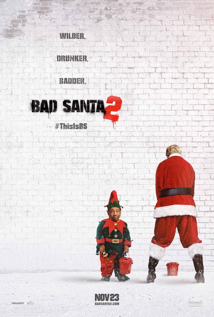 Thurman Merman Returns in First Bad Santa 2 Photos