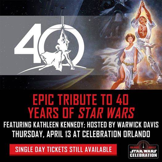 Star Wars Celebration 2017 Poster & 40th Anniversary Plans Revealed