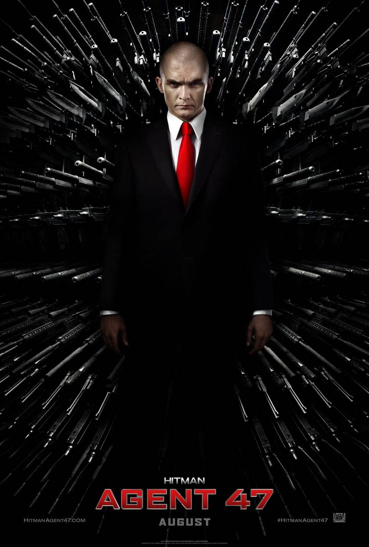 Hitman: Agent 47 Poster Flaunts One Epic Gun Collection