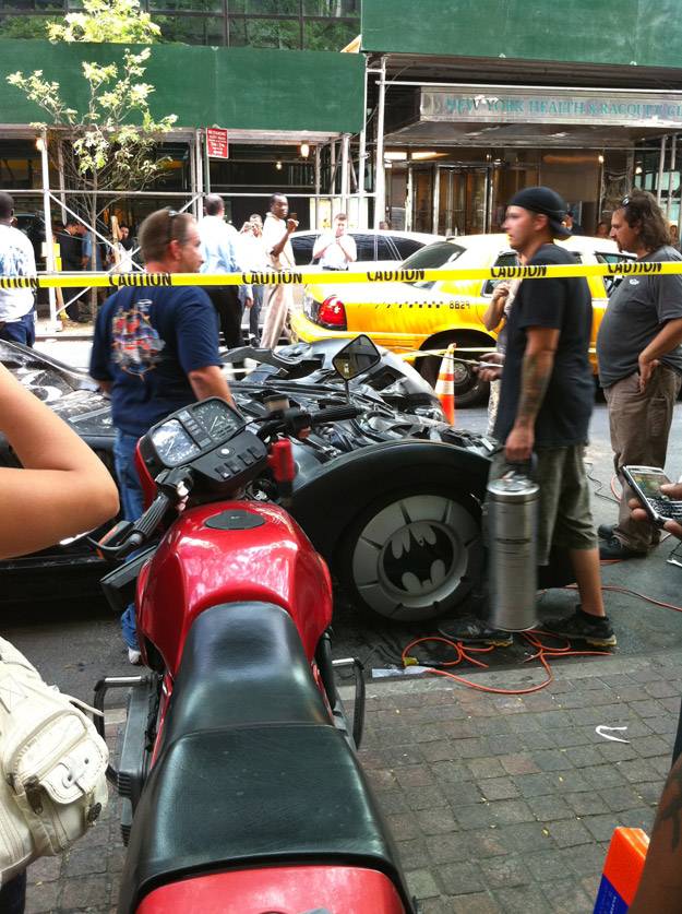 Retro Batmobile Found on the Arthur Remake Set
