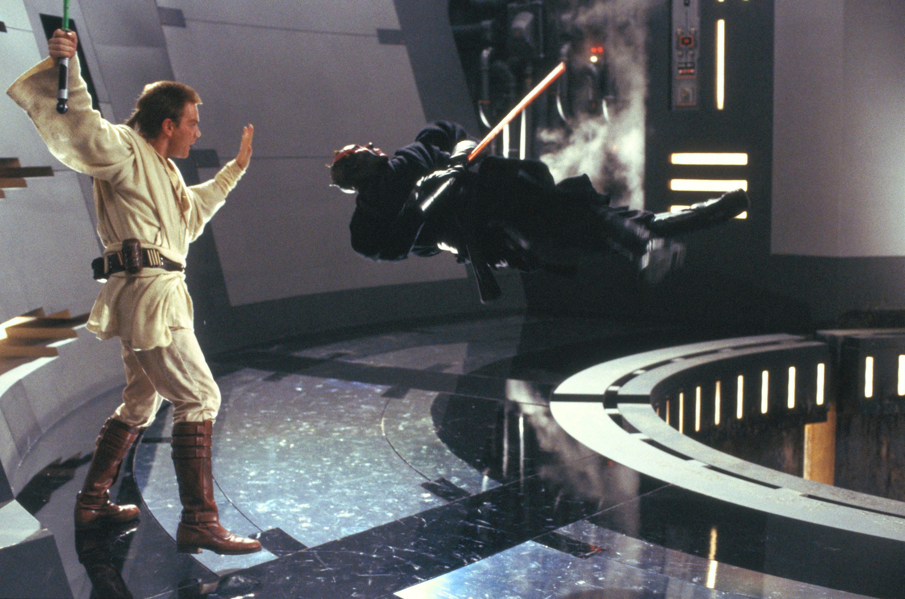 Four Star Wars: Episode I - The Phantom Menace Behind-the-Scenes Photos