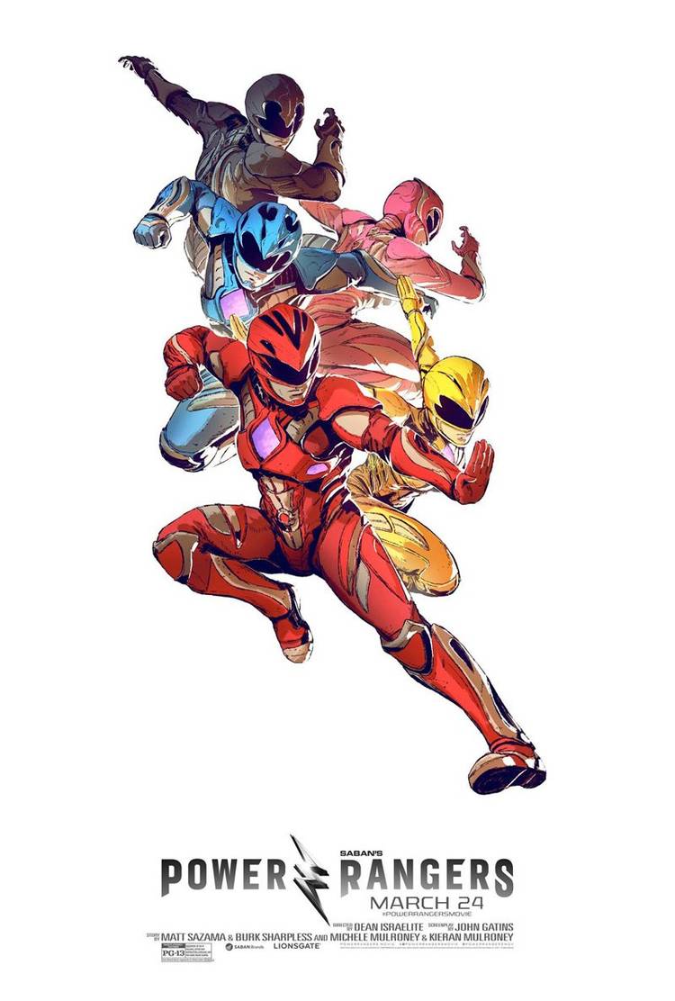 Power Rangers Character Posters Have Best Look Yet at New Costumes