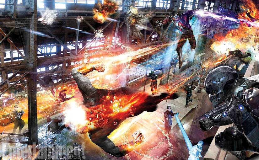 DC's Legends of Tomorrow Concept Art Shows Firestorm and Atom