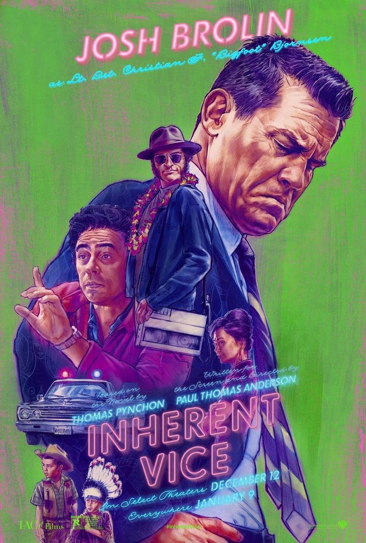 Inherent Vice Character Posters Introduce the Cast