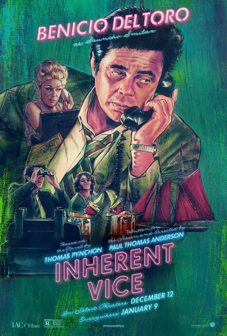 Inherent Vice Character Posters Introduce the Cast
