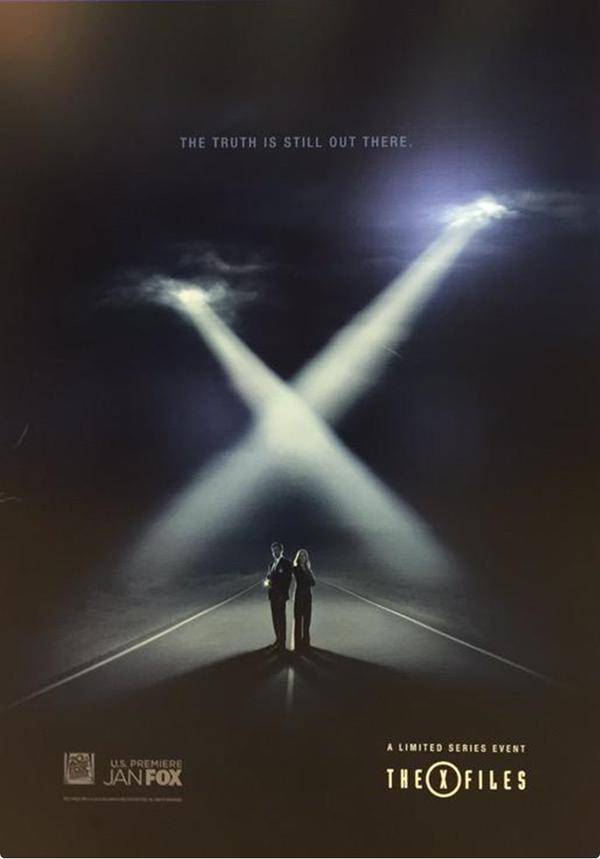 X-Files Poster Sends Mulder & Scully Down a Dark Path