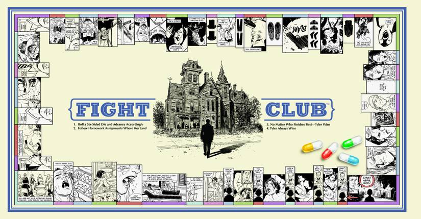 First Look at Fight Club 2 Comic Book and Board Game
