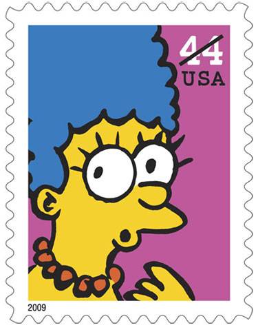 Take a Look at The Simpsons Postage Stamps