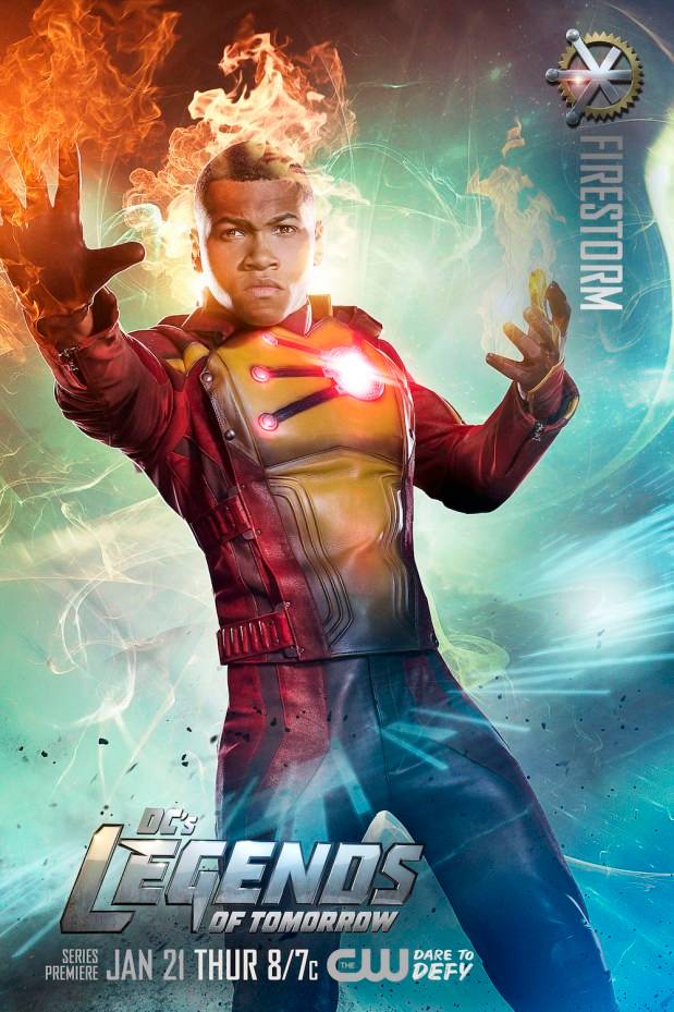 DC's Legends of Tomorrow Character Posters Introduce the Team