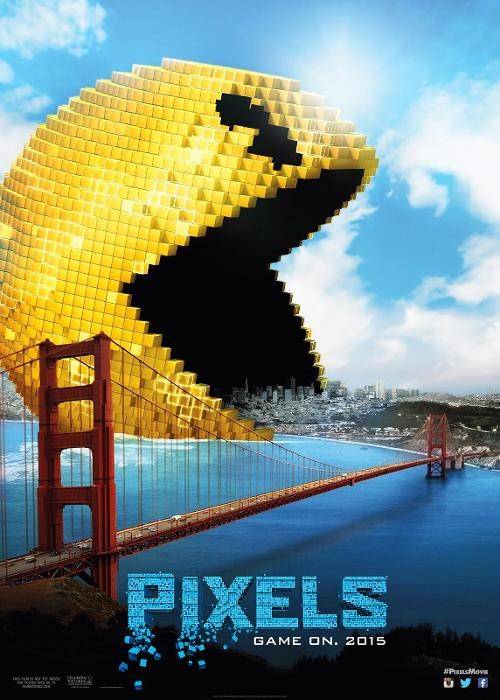 Pixels Posters with Pac-Man, Donkey Kong and Centipede
