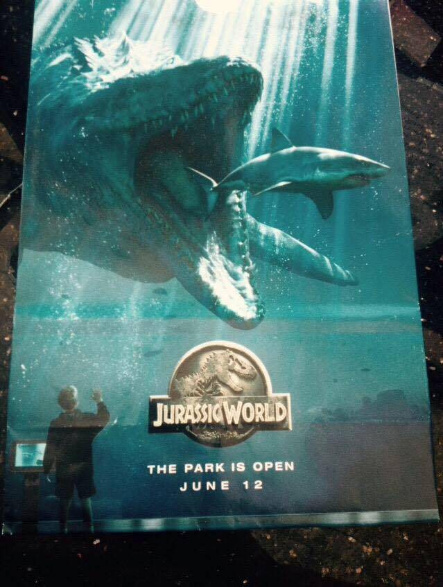 Jurassic World Mosasaurus Vs Shark Poster & Plot Details