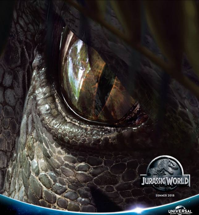 Indominus Rex Returns in Jurassic World 2 Promo Art