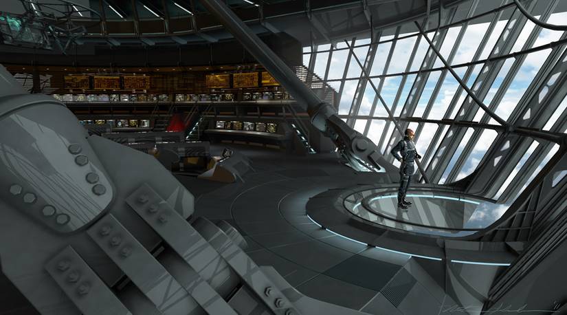 Marvel's The Avengers Thor Opera Deleted Scene Concept Art