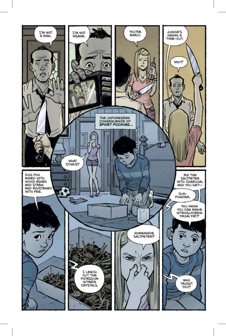 First Look at Fight Club 2 Comic Book and Board Game