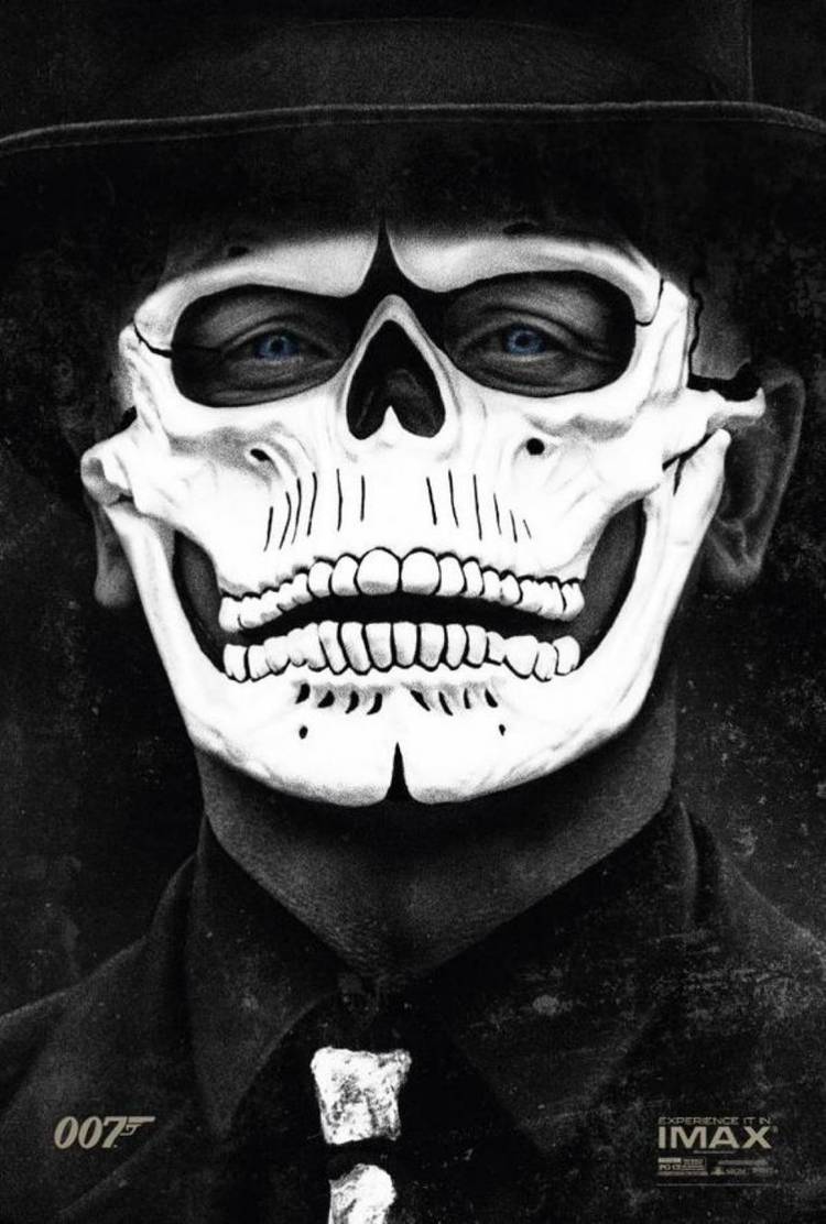 Spectre IMAX Poster Masks James Bond's Deadly Intentions