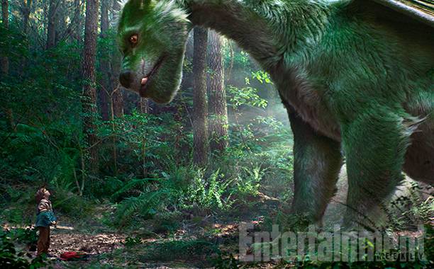 Pete's Dragon Photo Reveals Elliott the Dragon