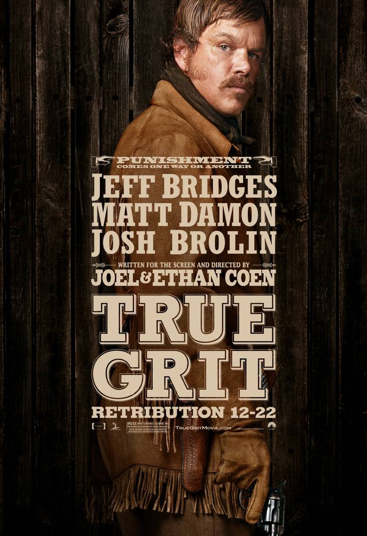 Five True Grit Character Posters