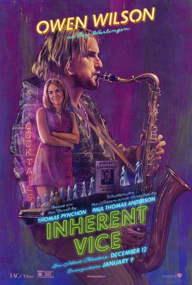 Inherent Vice Character Posters Introduce the Cast