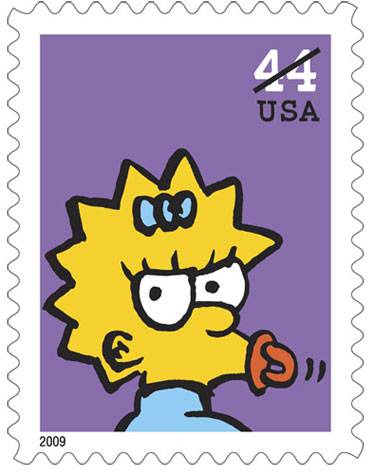 Take a Look at The Simpsons Postage Stamps