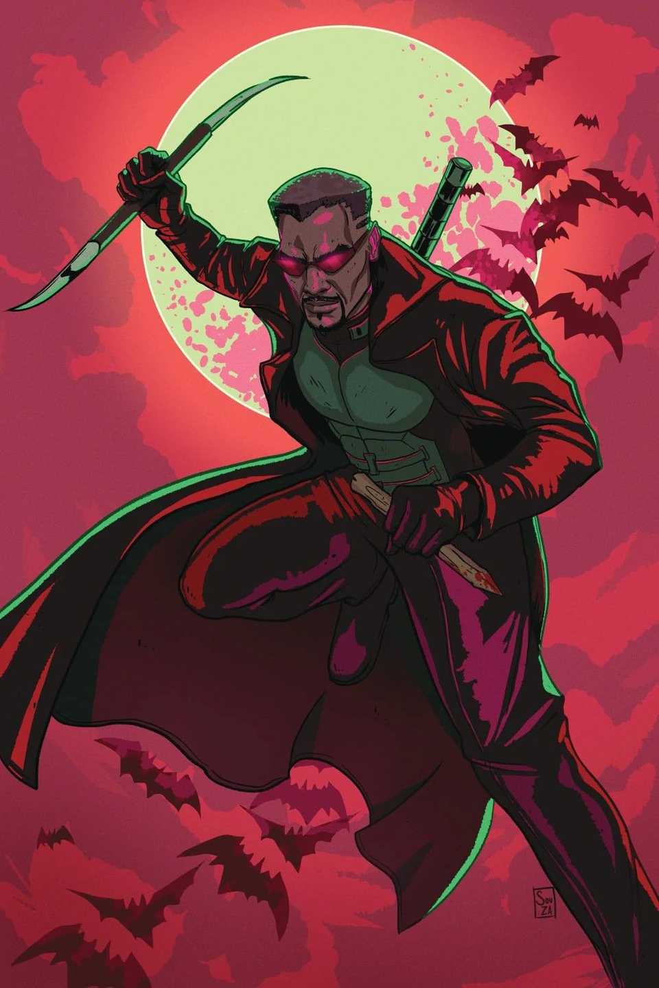 MCU's 'Blade' Finally Gets First Look, Thanks to 'What If...?' Concept Art
