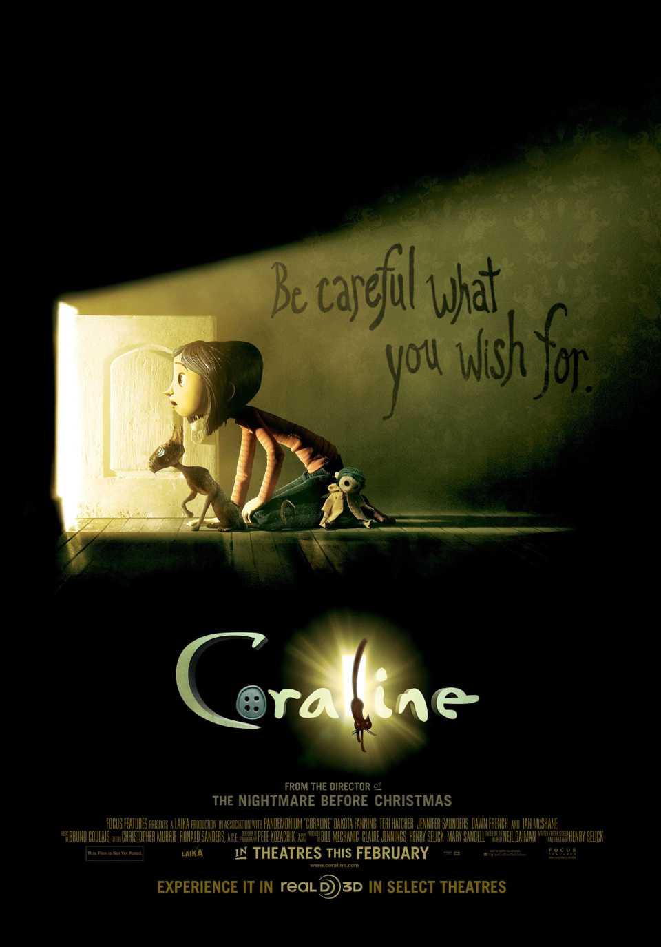 Coraline Almost-Sequel in the Works From Henry Selick & Neil Gaiman