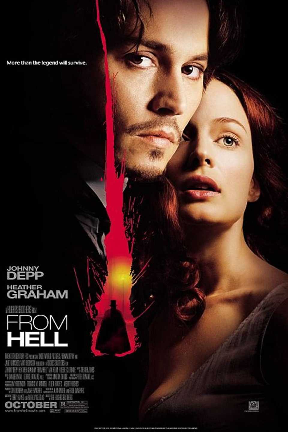 Johnny Depp's Underrated Horror Thriller 'From Hell' Returns to Streaming