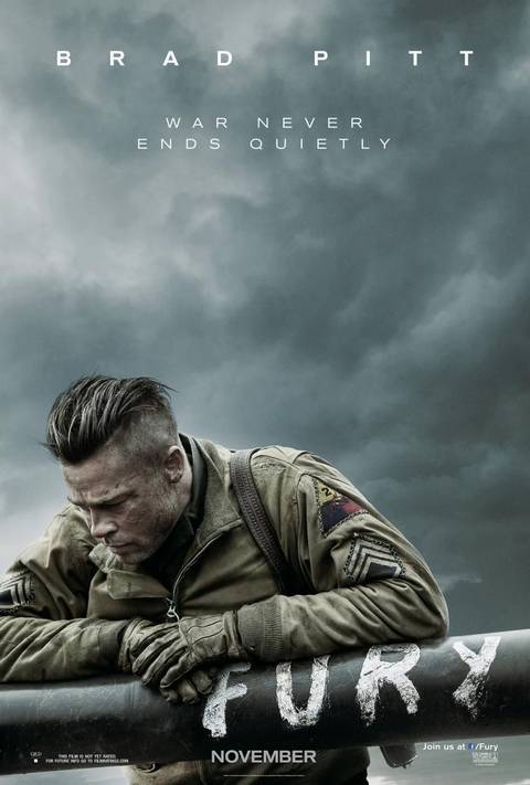 Brad Pitt's WWII Action Movie 'Fury' Leaves Free Streaming in June