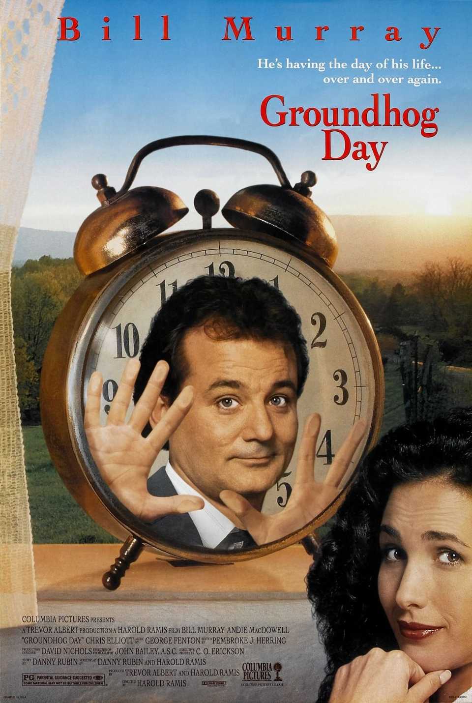 How Many Days Bill Murray Spent Trapped in 'Groundhog Day'