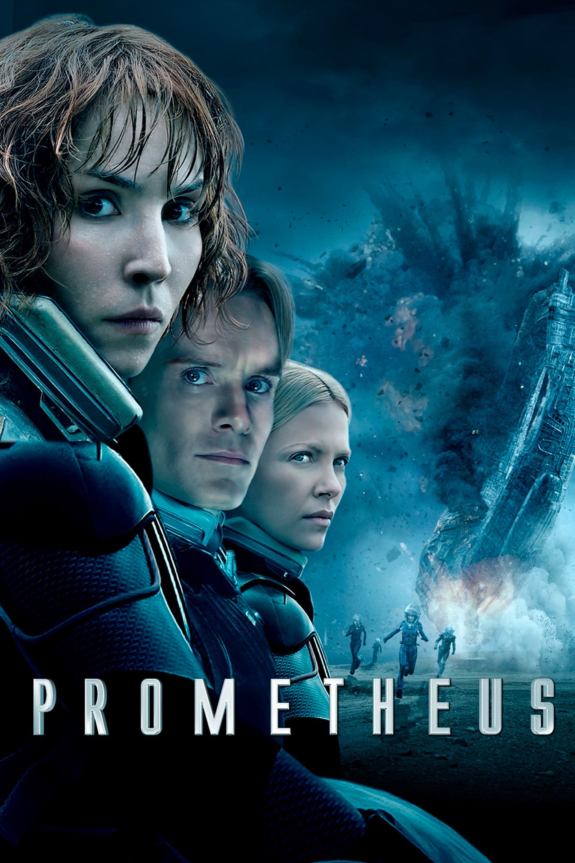 Prometheus Poster Wereld AI. De Nieuwe Atoombom Door Lode Lauwaert
