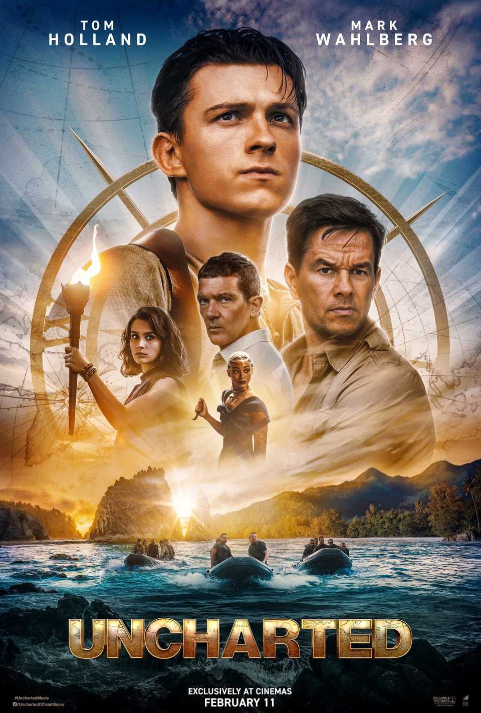 Mark Wahlberg & Tom Holland's 'Uncharted' Swings Onto Free Streaming Home