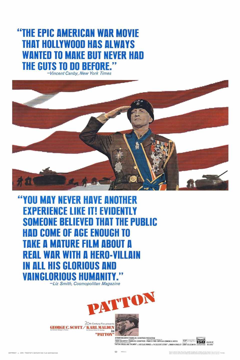 'Patton' Has the Most Unforgettable War Movie Quote of All Time
