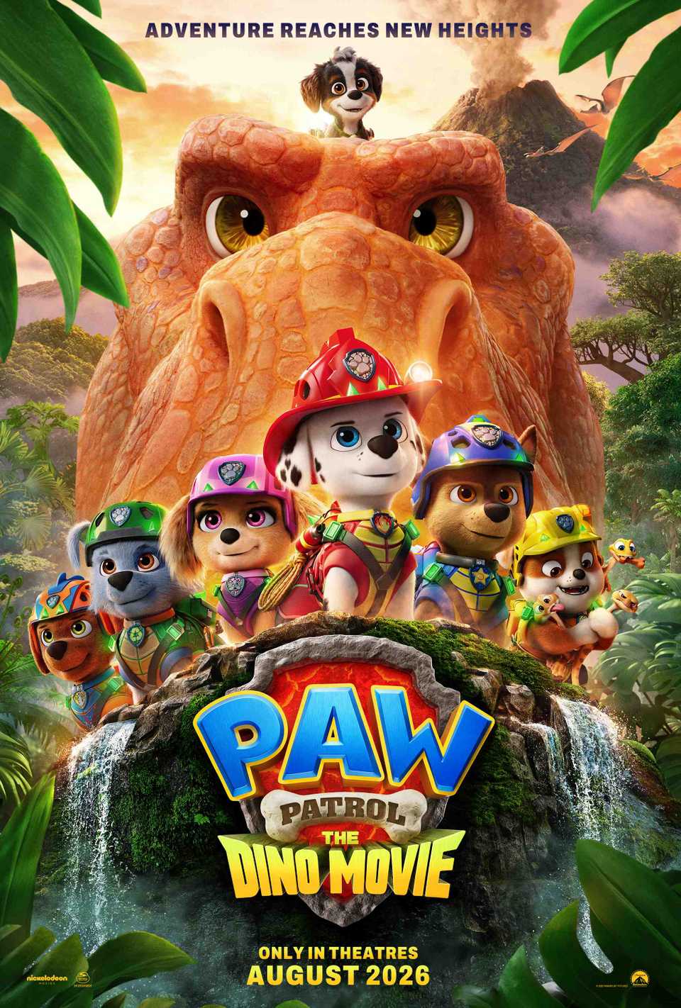 Paramount Pictures Releases New Trailer for 'PAW Patrol: The Dino Movie'