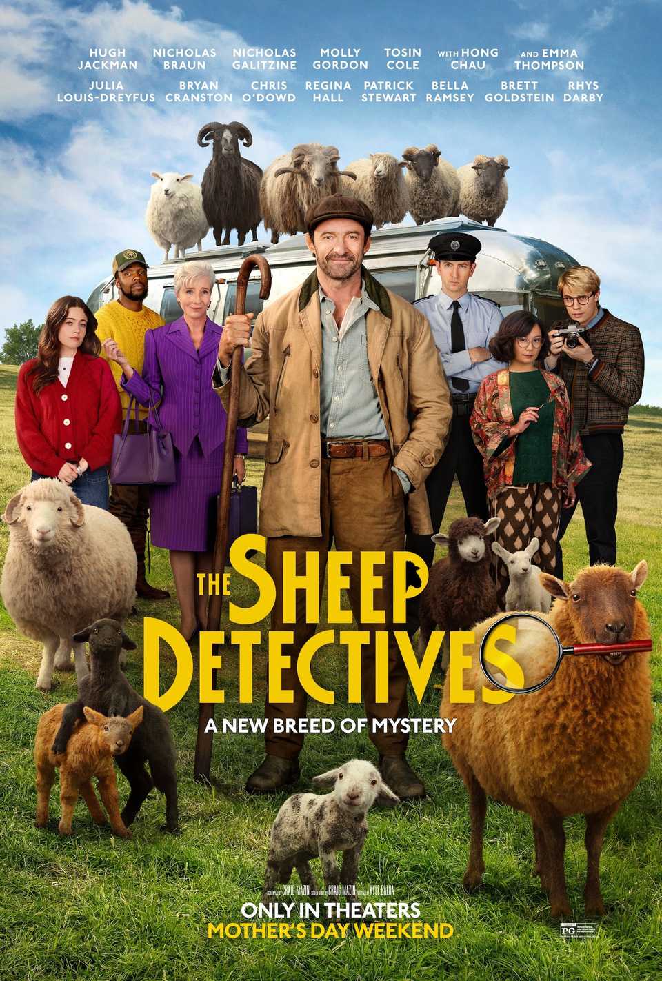 'The Sheep Detectives' Trailer Reveals Hugh Jackman's Herd Hunting for ...